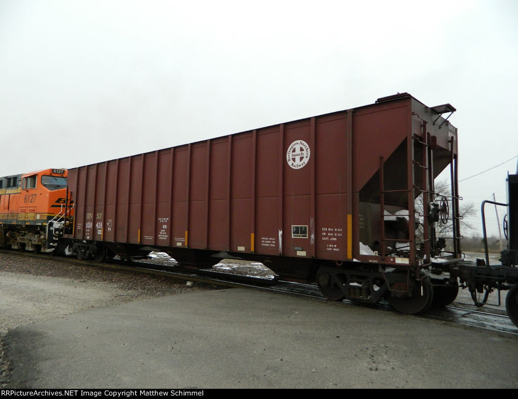 BNSF FMC Buffer Car